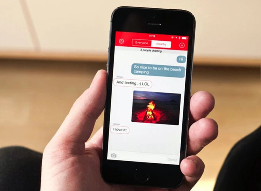 Firechat ya permite enviar mensajes privados sin conexión a Internet
