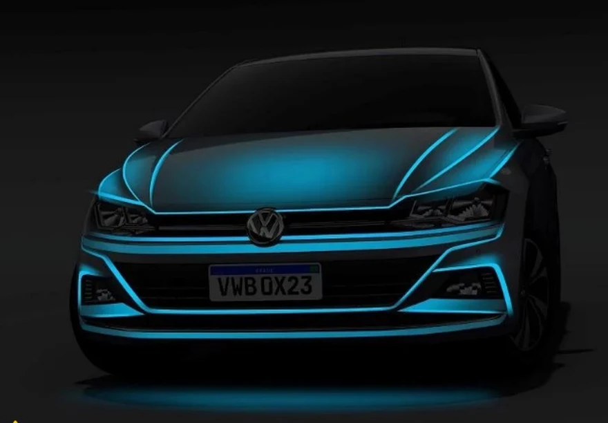 Volkswagen reveló la primera imagen oficial del nuevo Polo que llegará ...