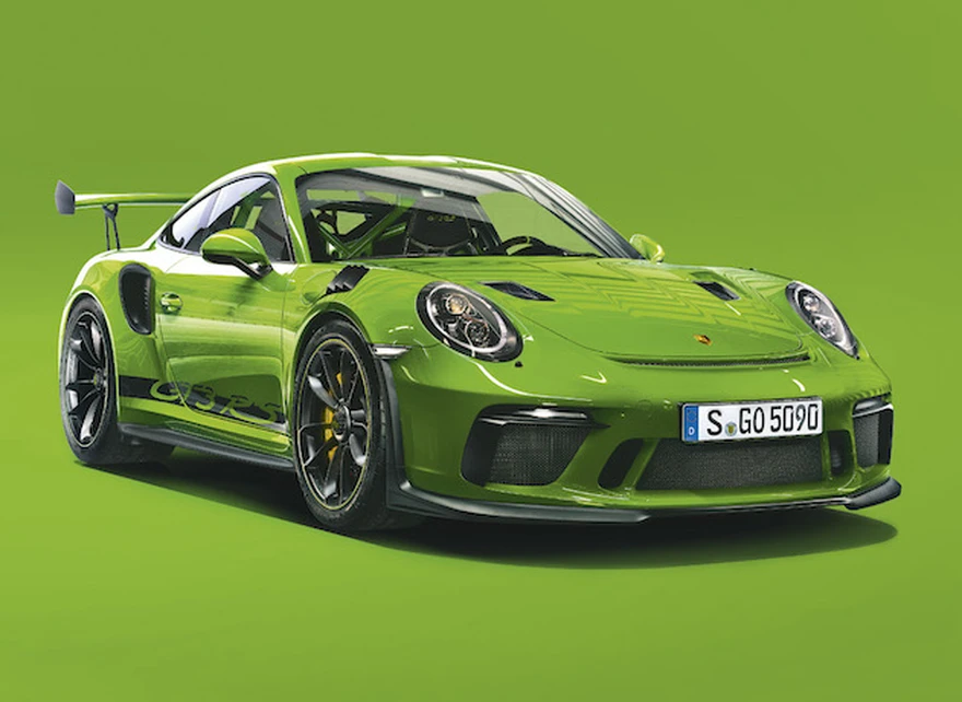 ¿Por qué Porsche se arriesgó con un verde intenso poco convencional ...