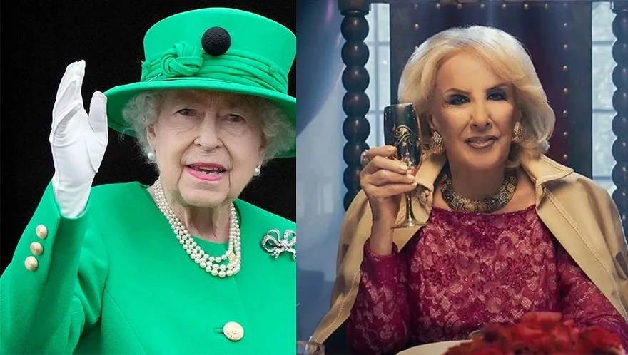 Murió la Reina Isabel y aparecieron los memes de Mirtha Legrand