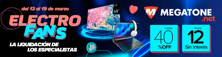 La edición 2023 del ElectroFans ya comenzó en Megatone.net