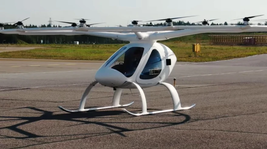 Prueban con éxito el primer taxi volador