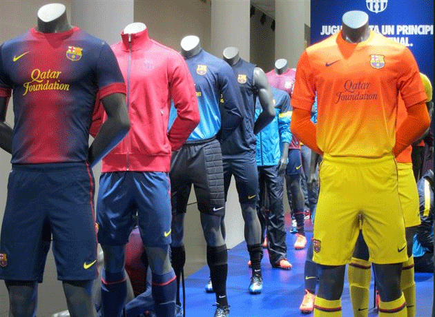 Nike presentó la nueva colección que vestirá al glorioso Barcelona