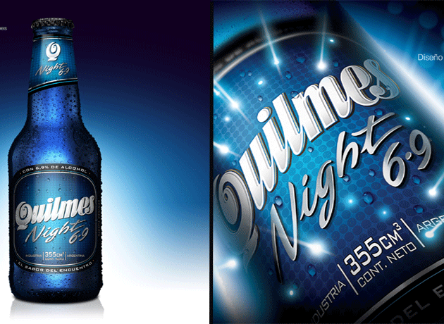 Quilmes sorprende con una nueva botella "eléctrica" para su edición Night