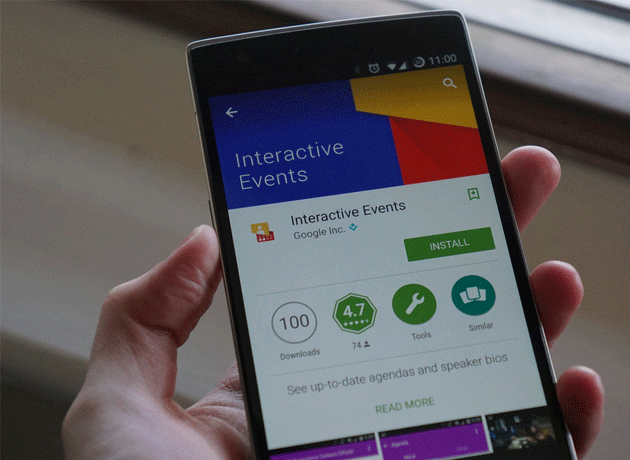 Google lanza una aplicación de eventos interactivos en la Play Store