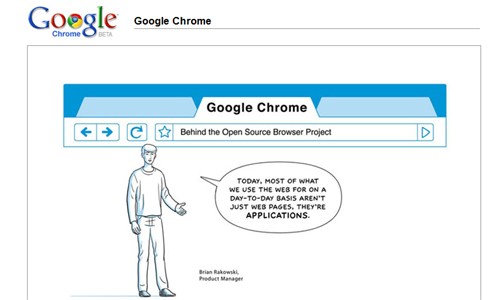 Google lanza su primer navegador para desafiar a Microsoft