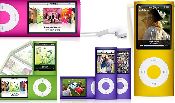 Apple presentó su nueva lí­nea de reproductores iPod