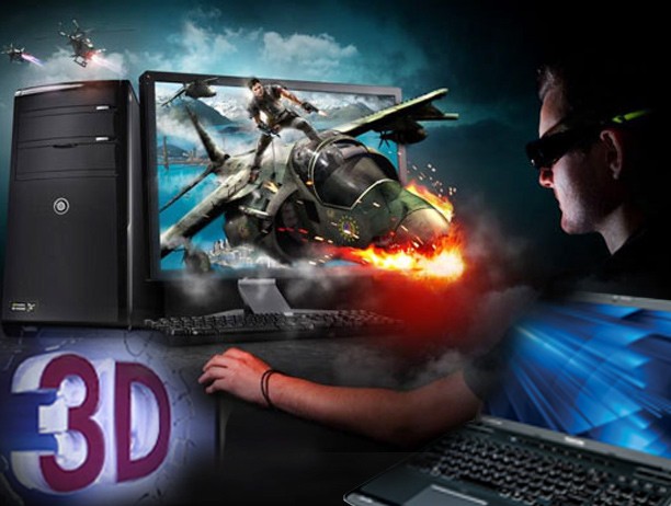 El formato tridimensional aumenta su presencia en las computadoras ...