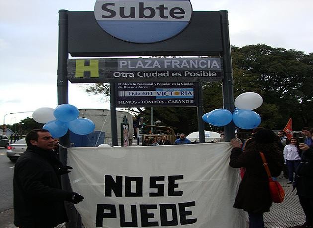 Gobierno porteño y vecinos no acuerdan el lugar para instalar el subte ...