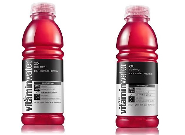 Vitaminwater presentó su nueva variedad XXX Triple Berry