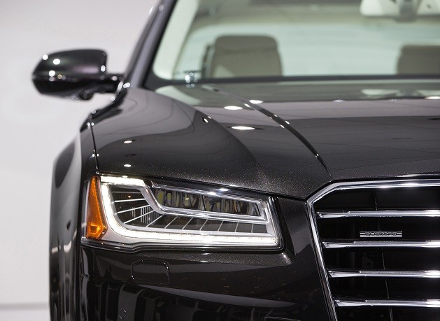 Audi estrena la nueva iluminación Matrix Led en el A8