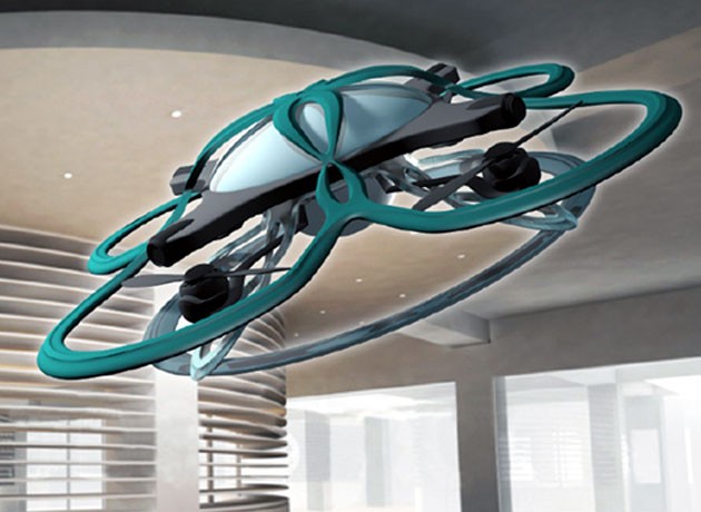 Este dron lo vigila para que no haga horas extra